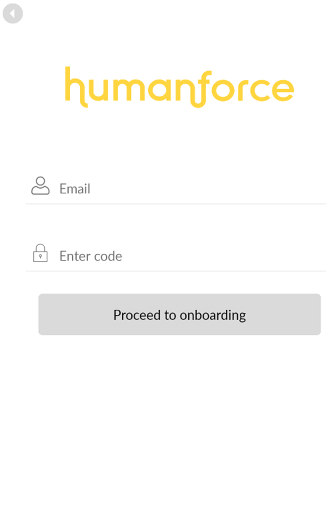 Complete your onboarding in the Humanforce Legacy app – Humanforce