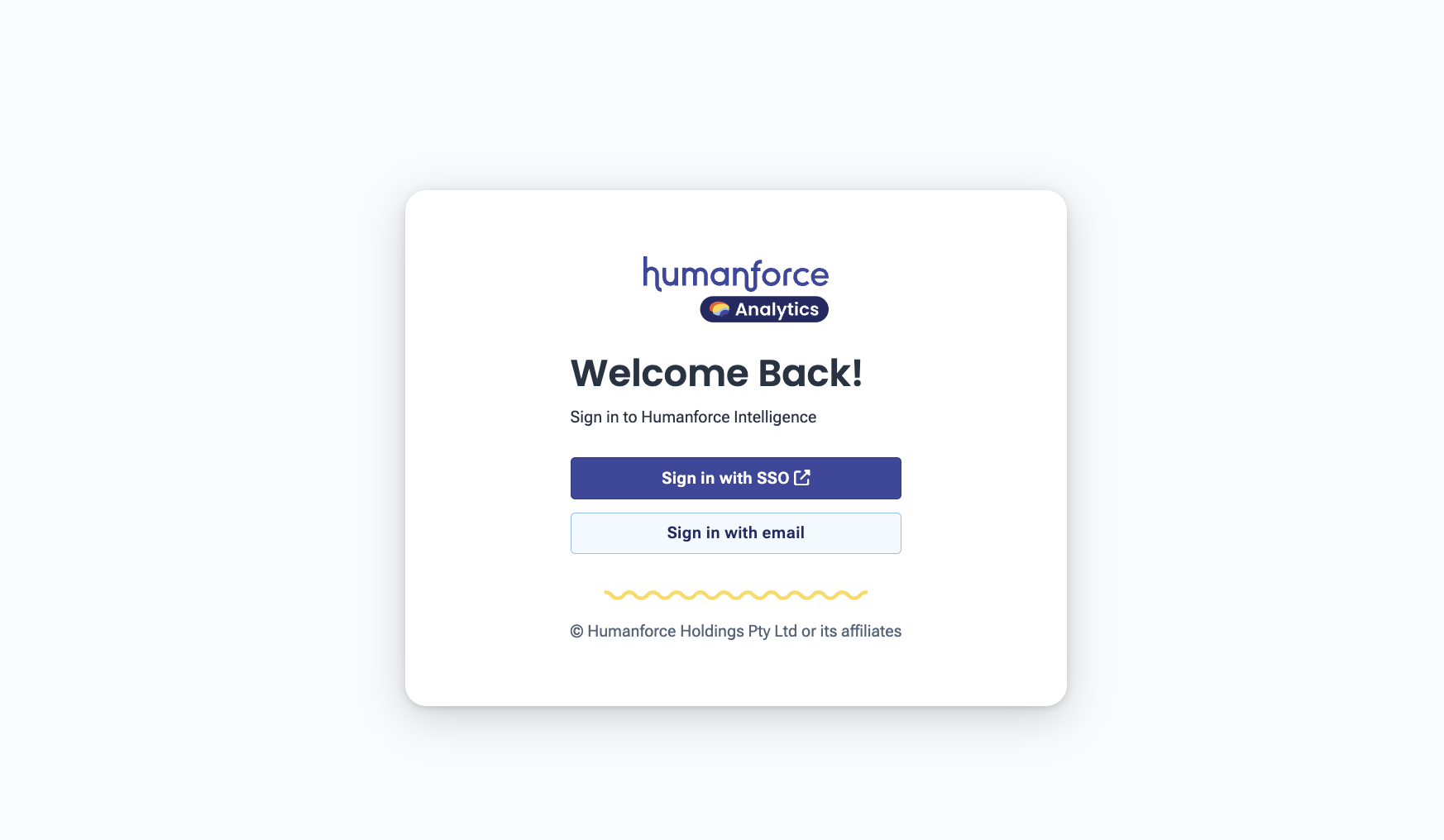 Logging into Humanforce Analytics – Humanforce