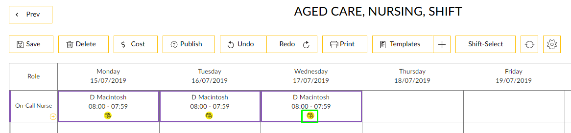 How do I roster an on-call shift in Department Rostering? – Humanforce