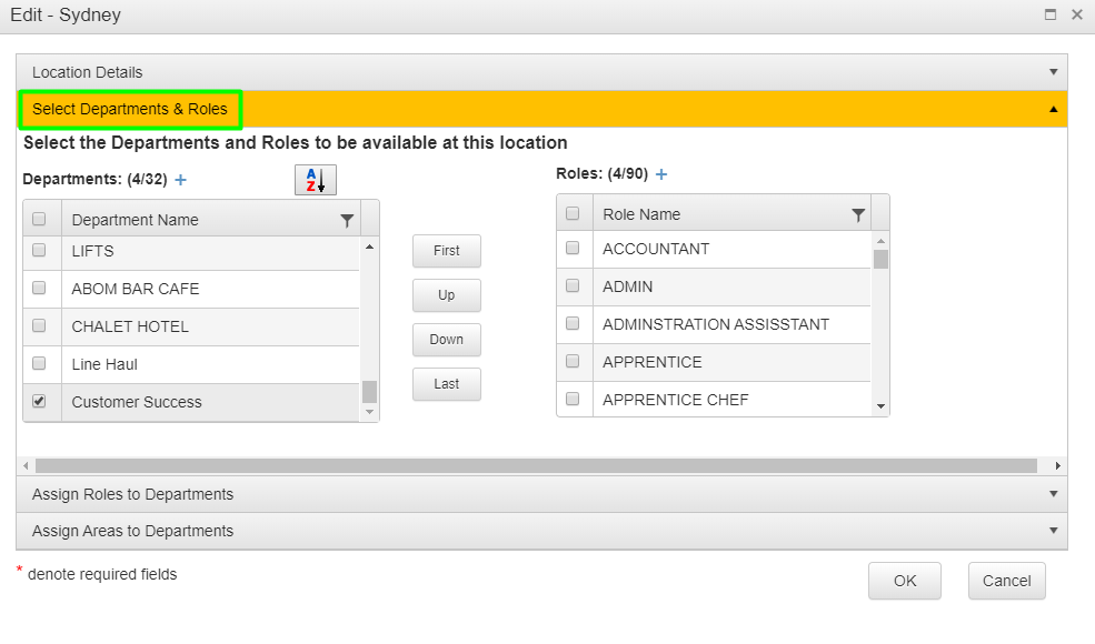 How do I create a new Department and add it to a Location? – Humanforce
