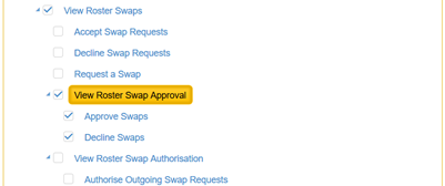 How do I configure roster swaps? – Humanforce