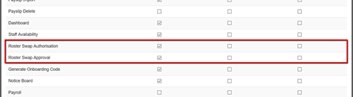 How do I configure roster swaps? – Humanforce