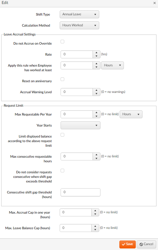 How do I set up leave accrual projections in Humanforce Web? – Humanforce
