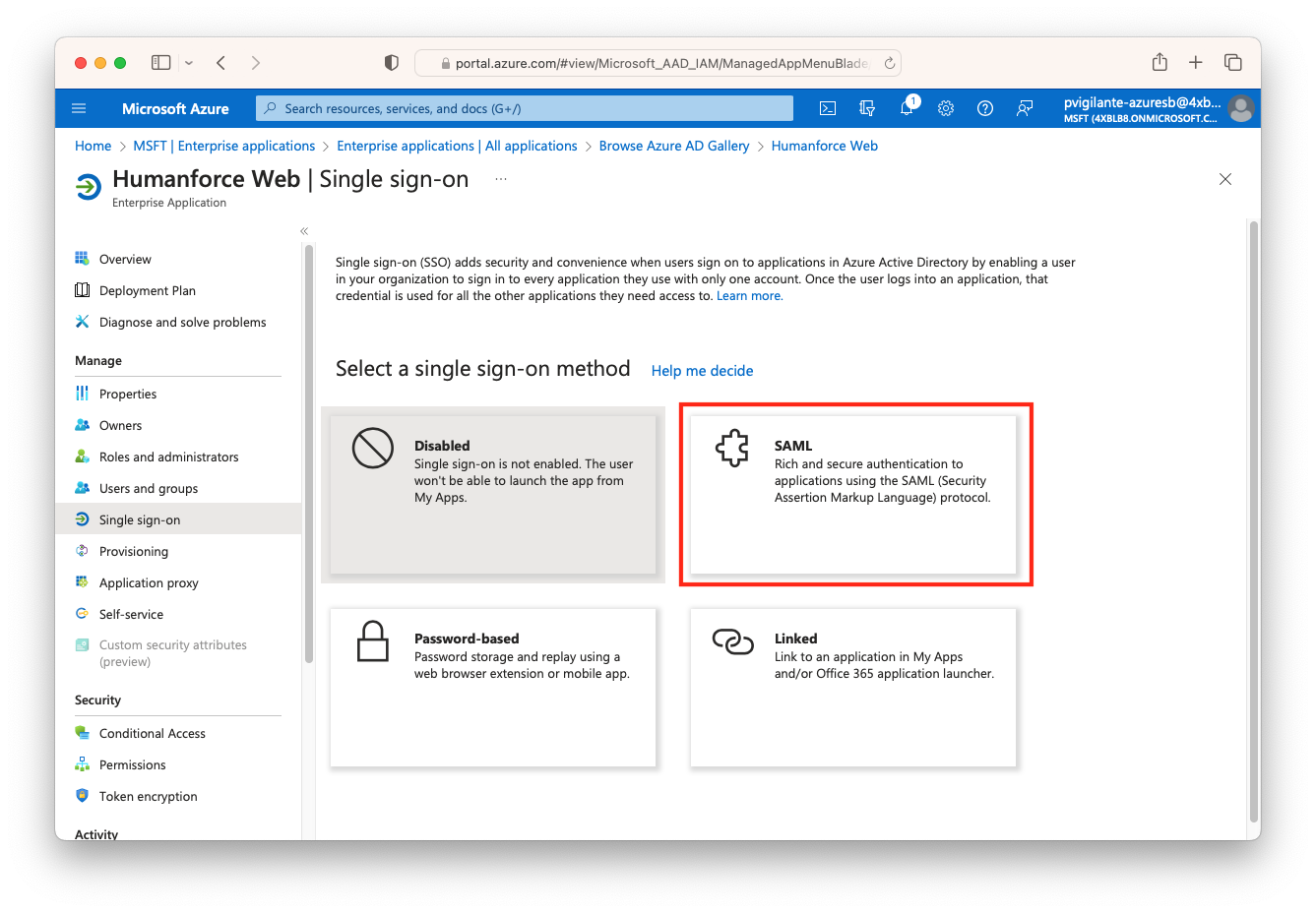 How do I set up Single Sign-On (SSO) for Humanforce Web with Entra ID (Azure AD)? – Humanforce