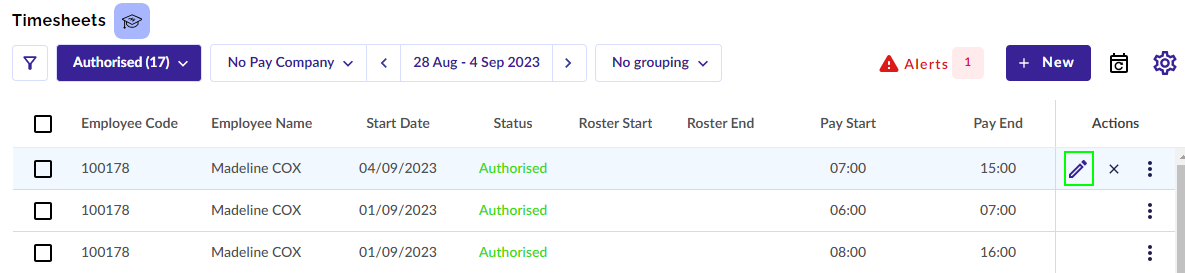 Viewing Breakdown of Rate Costs in Timesheets – Humanforce