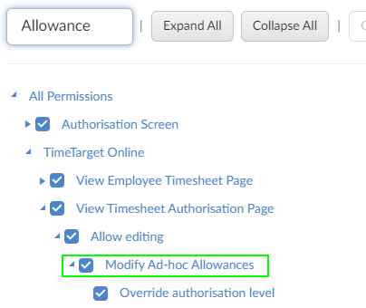 Timesheet Allowances – Humanforce