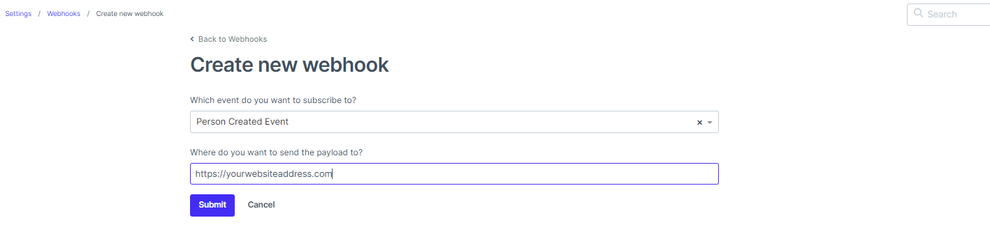 Webhooks – Humanforce