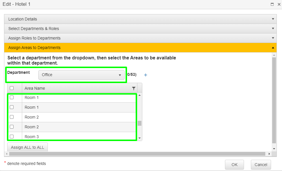 How do I create a new Area in Humanforce Web? – Humanforce