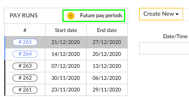 How do I process future pay periods? – Humanforce