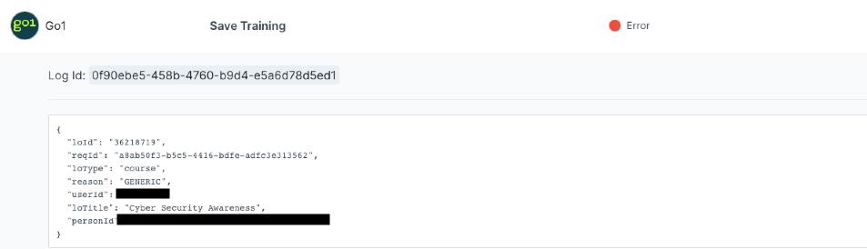 Integration Logs – Humanforce