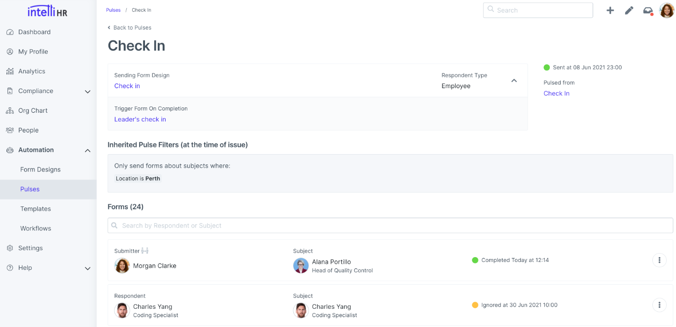Engagement Overview – Humanforce