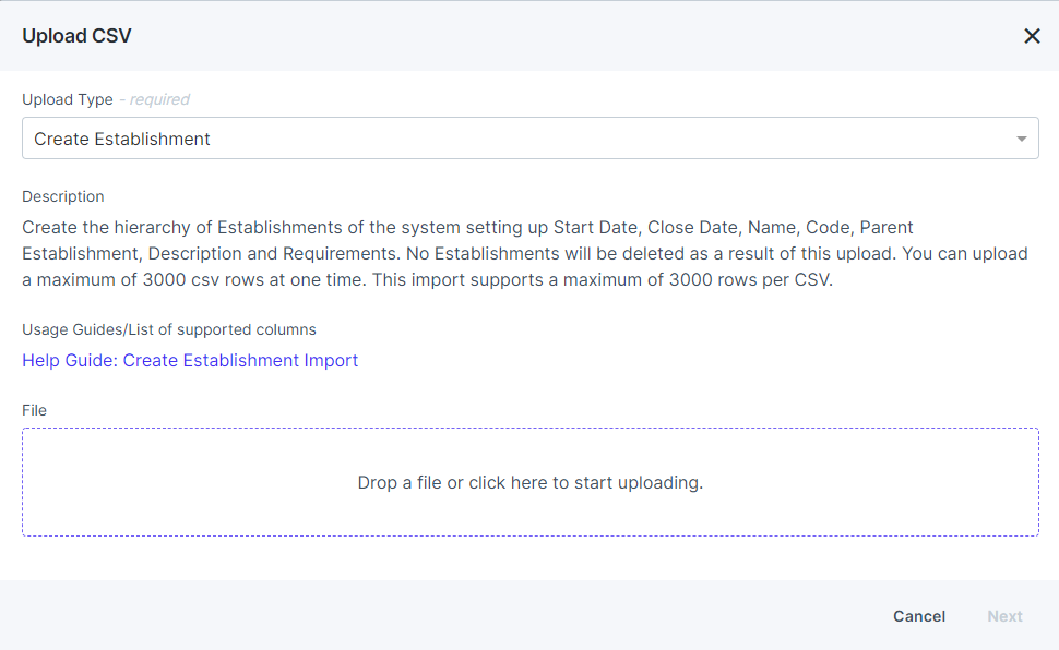 Creating Roles (Workforce Planning) using the Data Import/ Export Tool – Humanforce