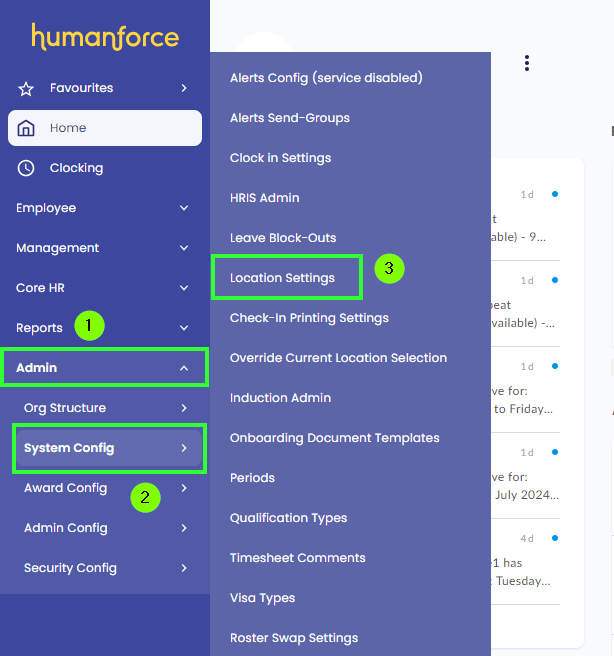 Restrict Vein Scanner Templates by Location – Humanforce